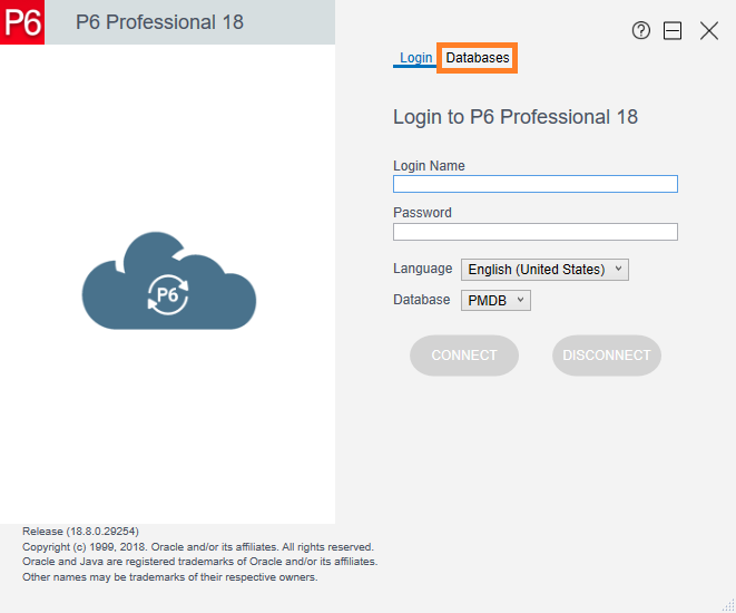 Primavera P6 - Database Configuration (CUApps)